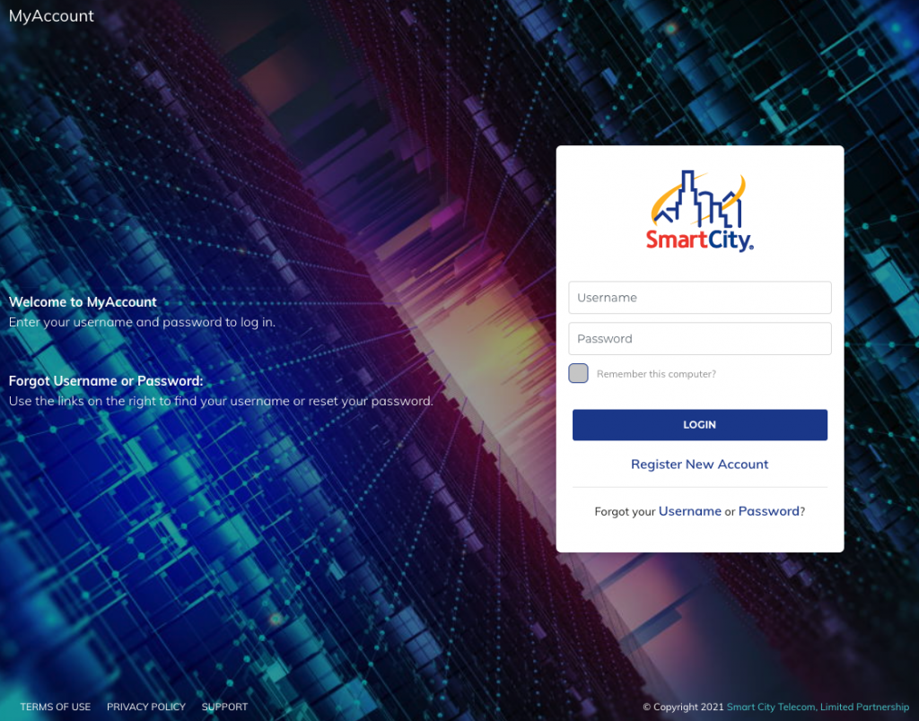 How do migrated users sign into MyAccount? - Smart City Support