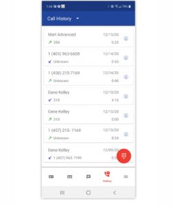 Call History - Smart City Support